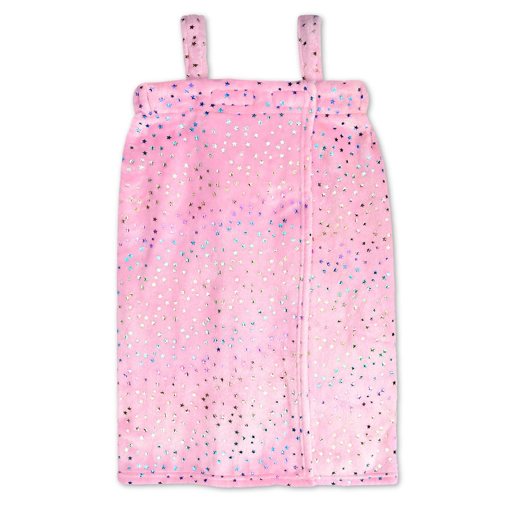 Pink Foil Stars Spa Wrap (2 sizes) – Puddleducks Grenada